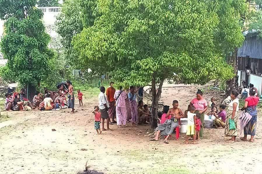 စစ်ကောင်စီက ဖမ်းဆီးထားသည့် ဗျိုင်းဖြူရွာသားများကို ဆက်လက်ထောင်ချနေပြီး